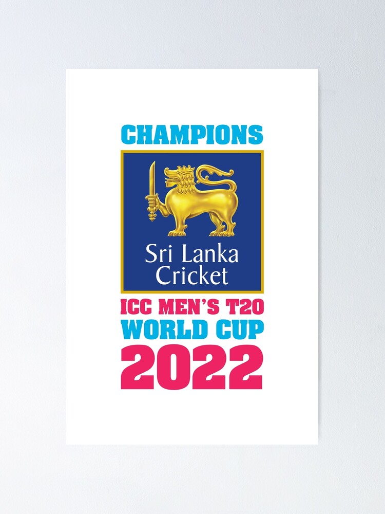"champions icc men's world cup 2022" Poster for Sale by ceyloneye ...