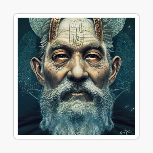 "He who knows " Sticker for Sale by Loklish | Redbubble