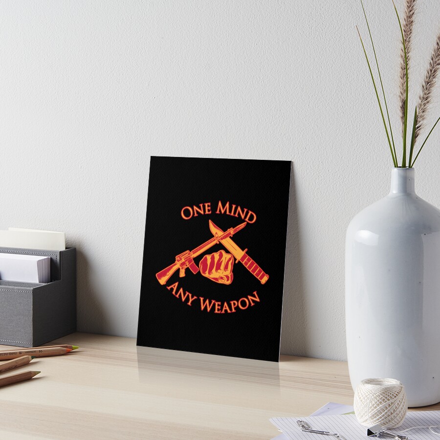 One Mind Any Weapon Us Marine Corps Martial Arts Mcmap Usmc