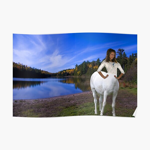 " A Scene Of Beauty Woman Centaur " Poster von Rapture777 | Redbubble
