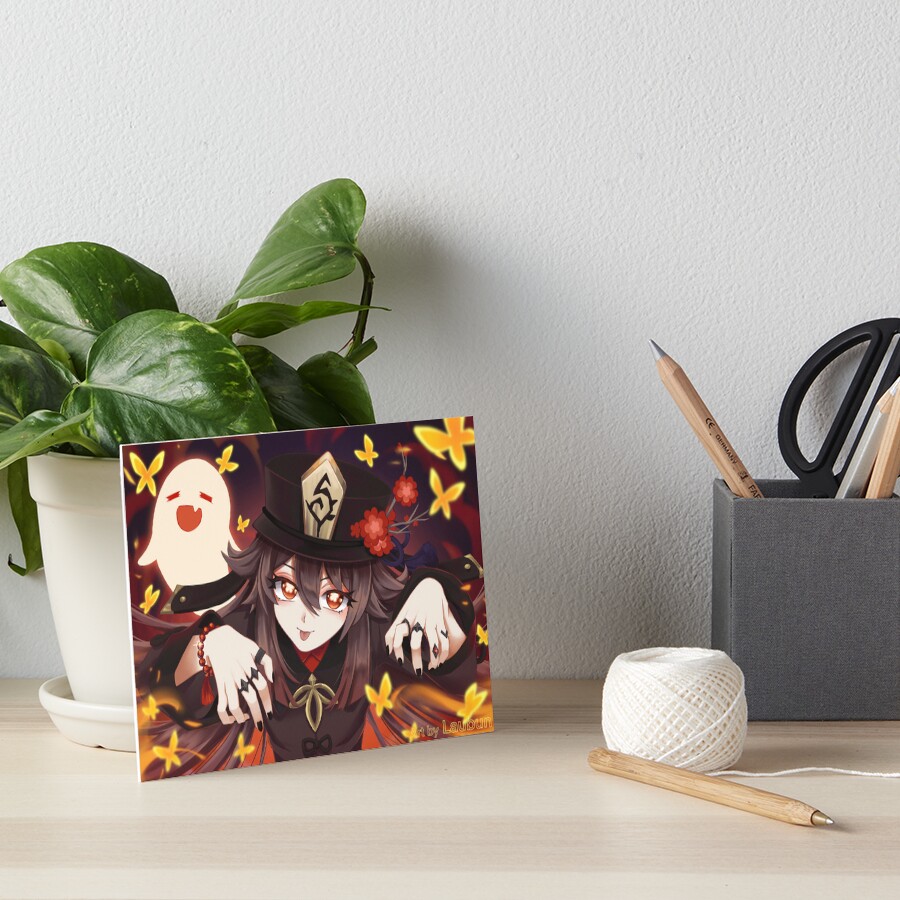 "Genshin Impact Hu Tao Poster Print Wall Art Photo Mihoyo by Laubun ...