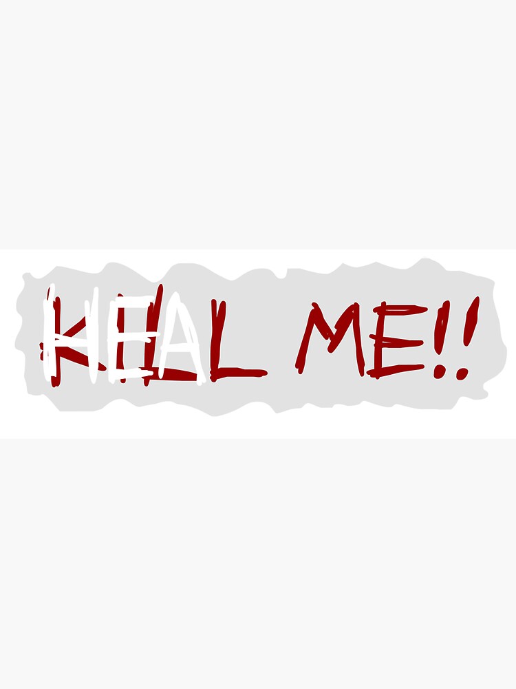 "Kill Me, Heal Me " Sticker for Sale by SharonLevy | Redbubble
