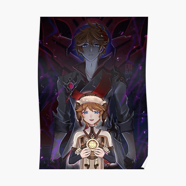 "Genshin Impact Childe Tartaglia Poster Print Wall Art Photo Mihoyo by ...