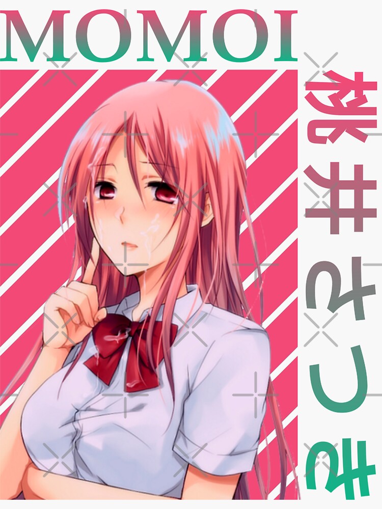 "Momoi Satsuki - Kuroko No Basket" Sticker for Sale by ShopEma | Redbubble