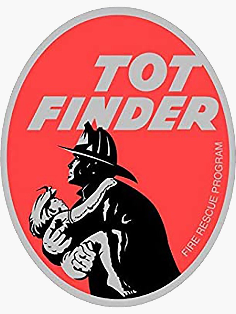 "Tot Finder" Sticker for Sale by 1guy1girl | Redbubble