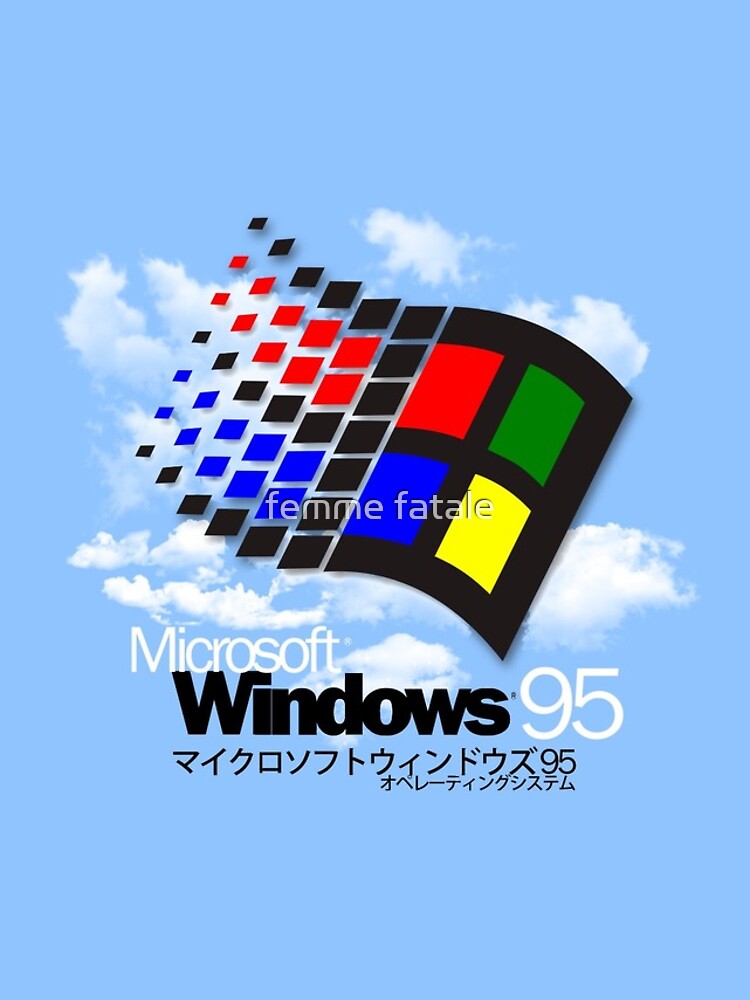 "WINDOWS 95" iPhone Case for Sale by chocolatepills | Redbubble