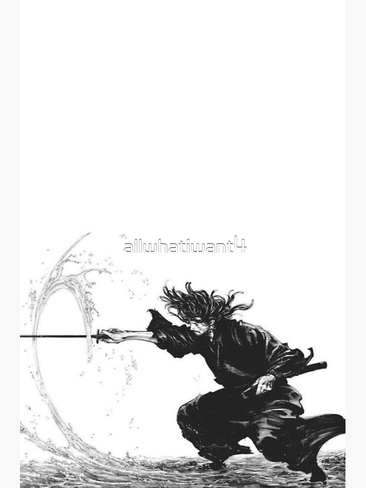 "VAGABOND MANGA DESIGN" Sticker for Sale by allwhatiwant4 | Redbubble