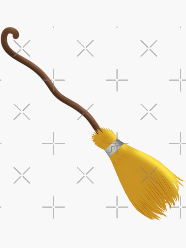 "Broom " Sticker for Sale by RaghniC | Redbubble