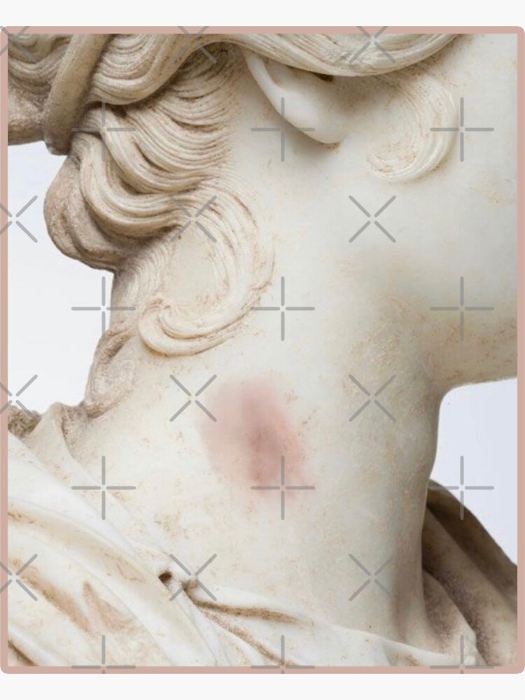 "Greek Statue With a Hickey" Sticker for Sale by shop4fun | Redbubble
