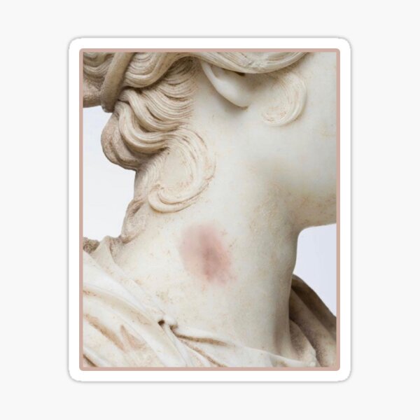 "Greek Statue With a Hickey" Sticker for Sale by shop4fun | Redbubble
