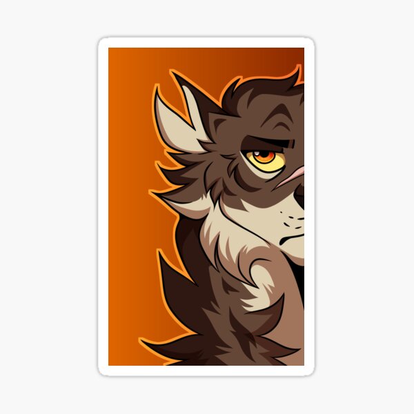"Tigerclaw / Tigerstar Warriors" Sticker for Sale by grdraws | Redbubble