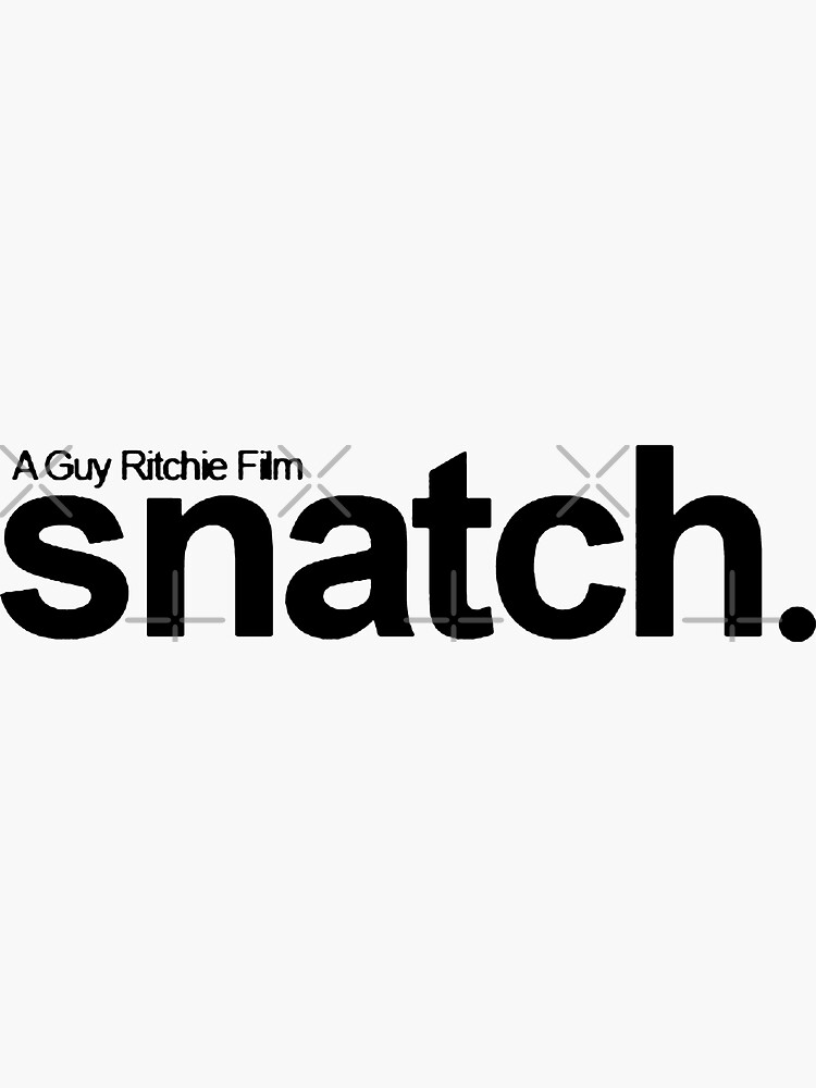 "Guy Ritchie Snatch 2" Sticker for Sale by StylizedKon | Redbubble
