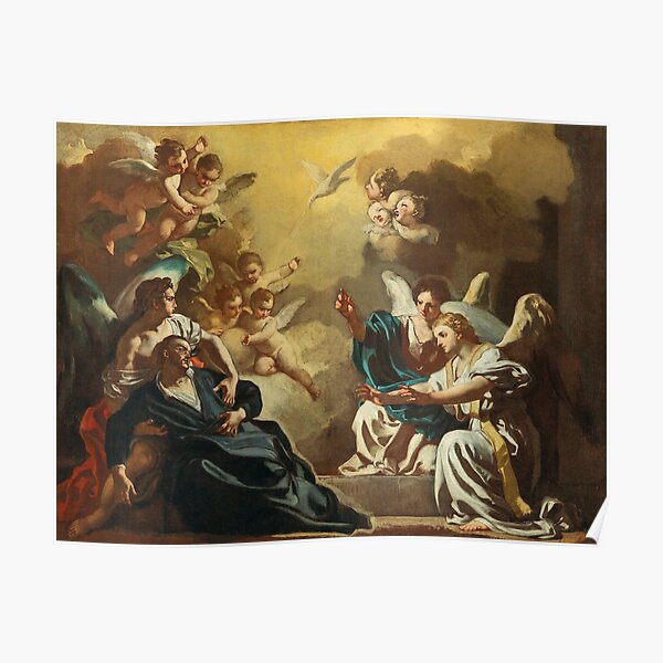 "Saint Philip Neri receiving the Holy Spirit in the Catacombs of Saint ...