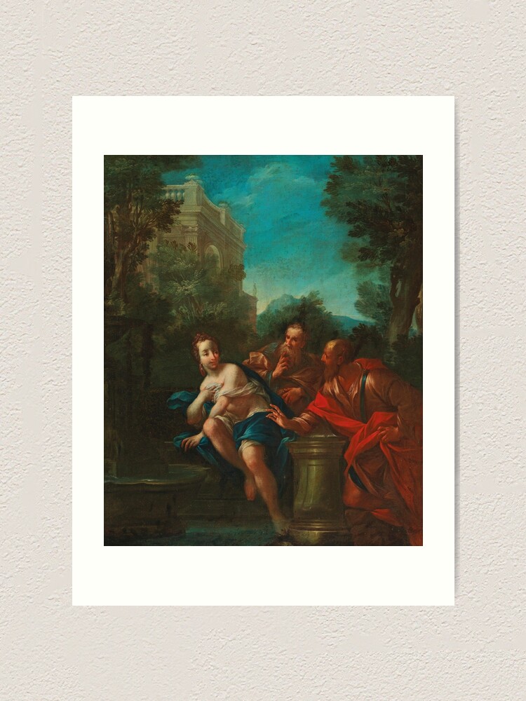 "Susanna and the Elders | Roman Art | 18th Century Biblical Art" Art ...