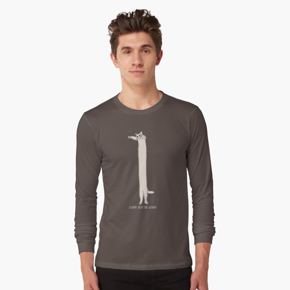 "Long Cat" Sticker for Sale by Wren Trewin | Redbubble