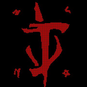 "Eternal Slayer - Pixels" Sticker for Sale by InfinityTone | Redbubble