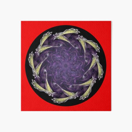 "Sacred Geometry Abstract Octagon Bright White, Trendy Pink, Yuma and ...