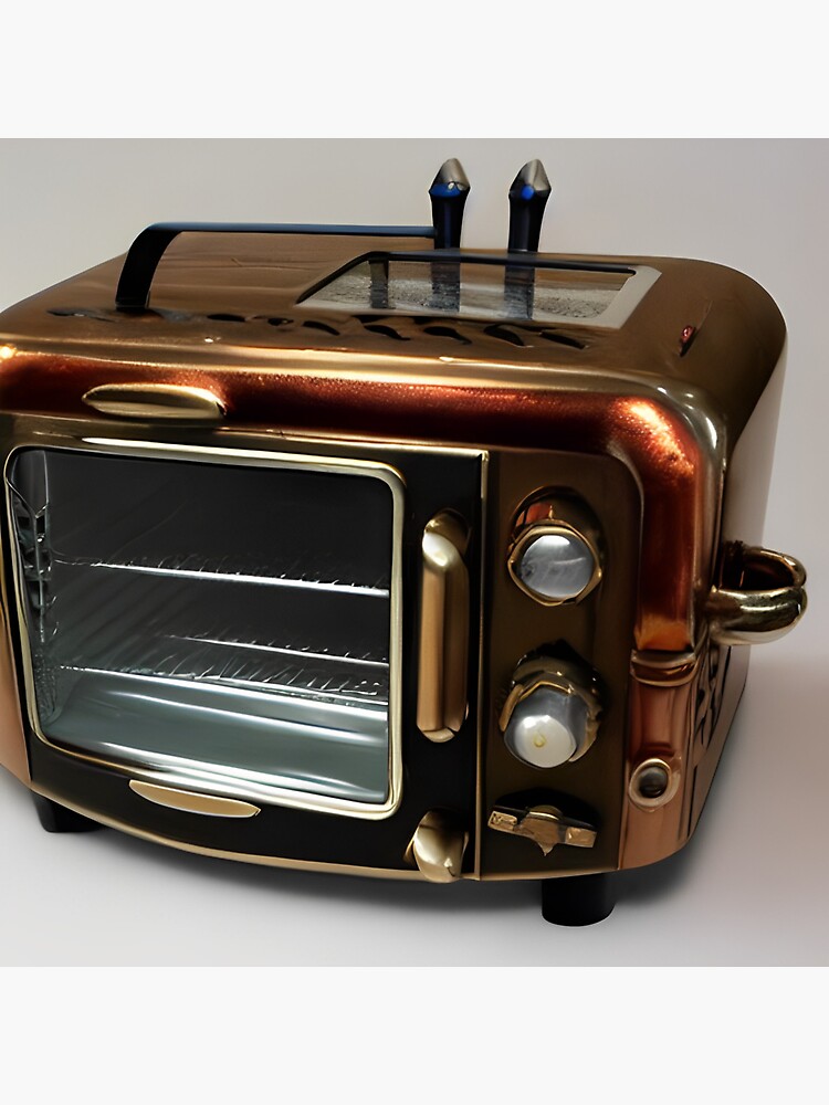 "Steampunk Toaster Oven" Sticker for Sale by patrio | Redbubble