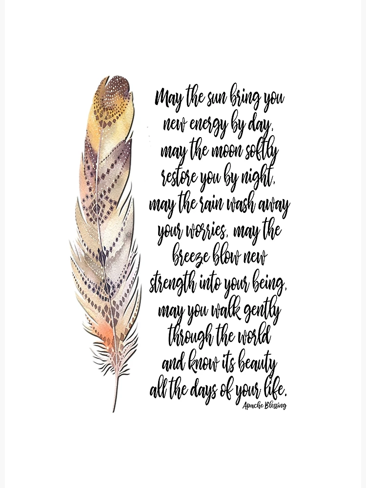 Native American Blessing Quotes I Give You This One Thought Native