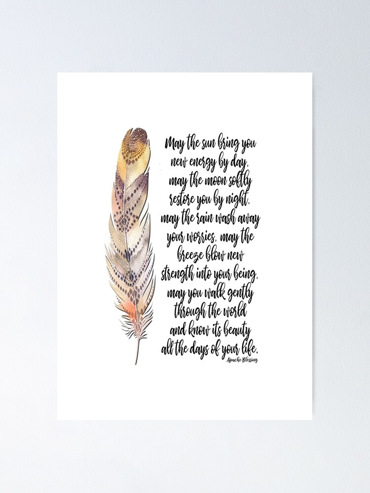 "Native American Blessing" Poster for Sale by HHPhotographyFL | Redbubble