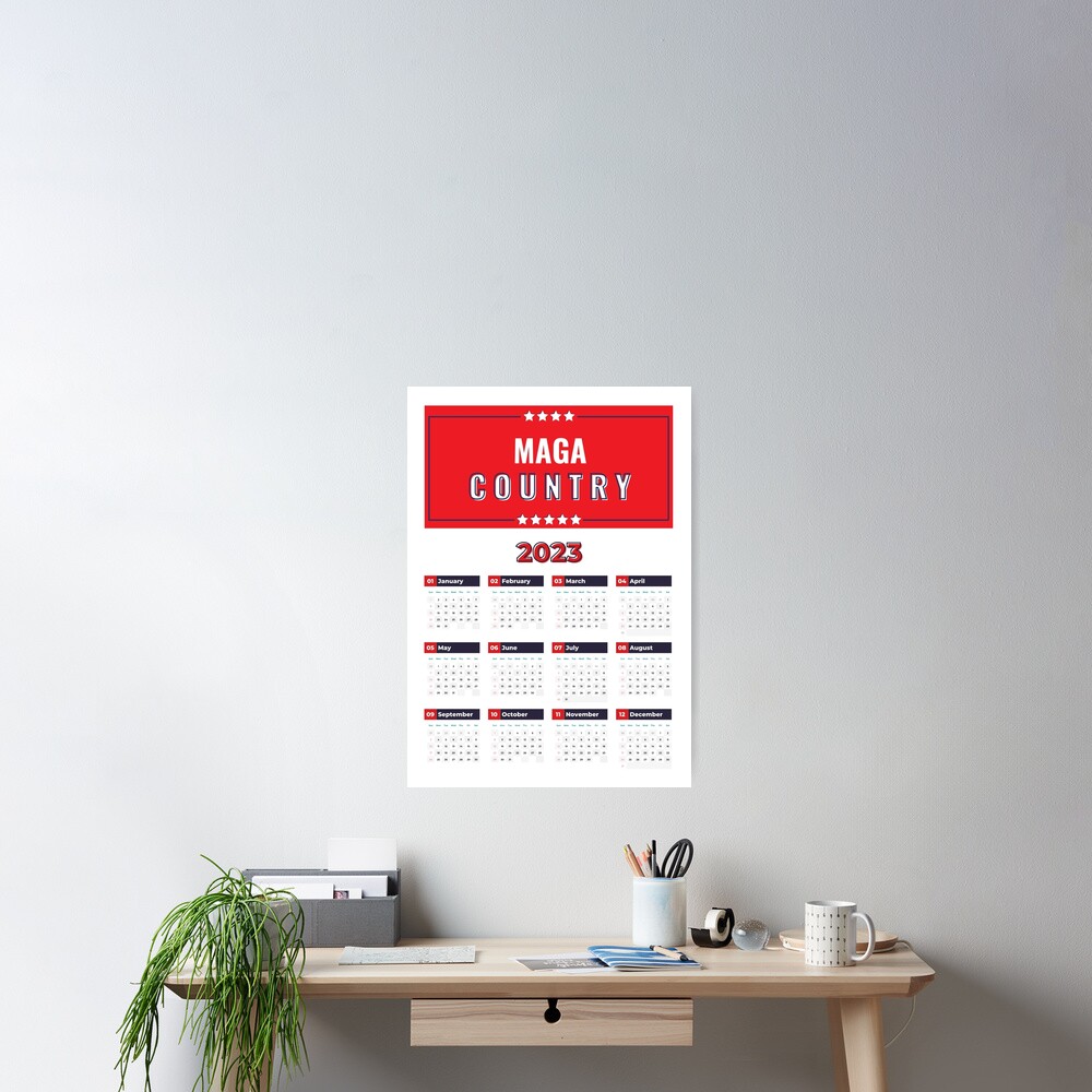 "Maga Country , 2023 calendar printable, 2023 printable calendar ...