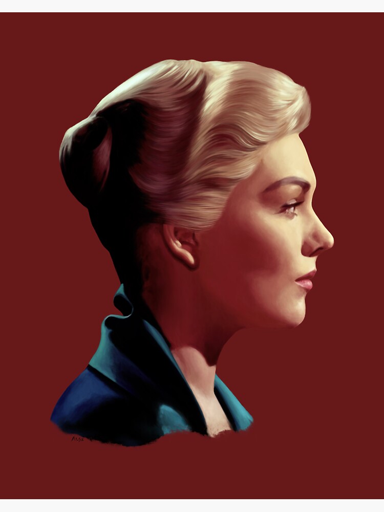 "Kim Novak VERTIGO" Sticker for Sale by alszworks | Redbubble