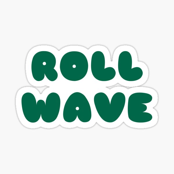 "Roll Wave" Sticker for Sale by madelineb1 | Redbubble