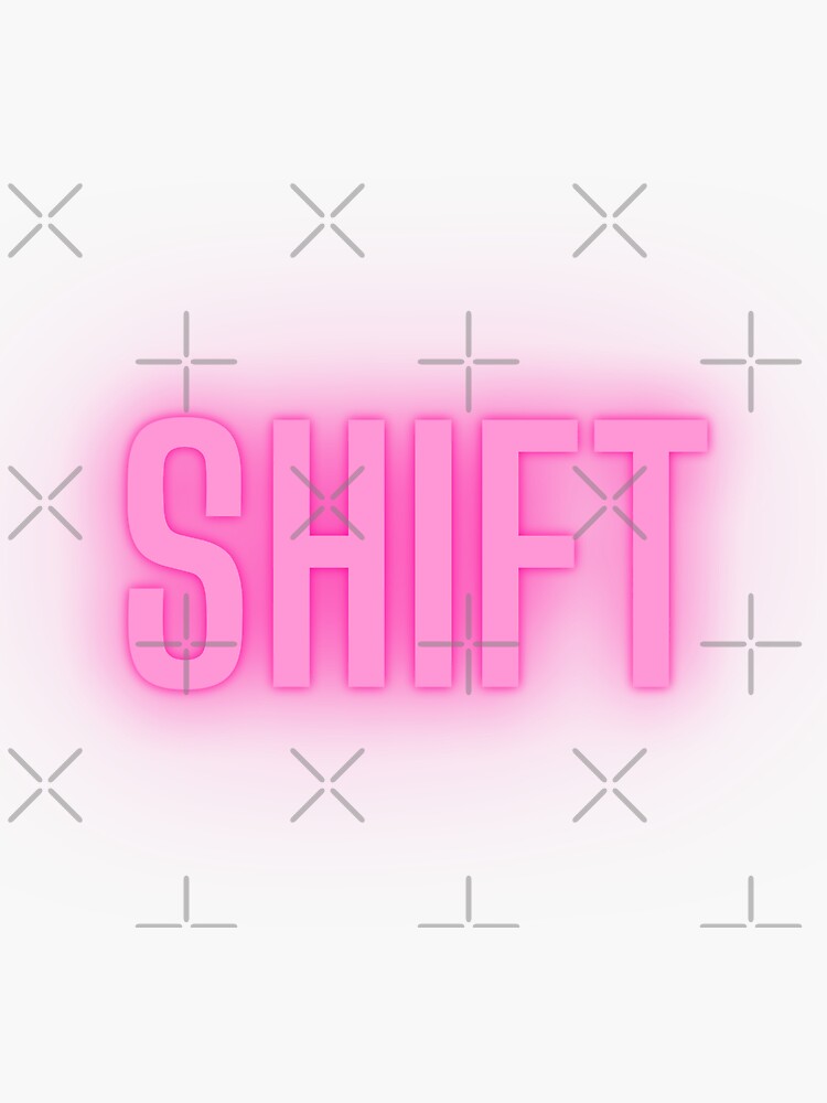 "Shift" Sticker for Sale by demi30 | Redbubble