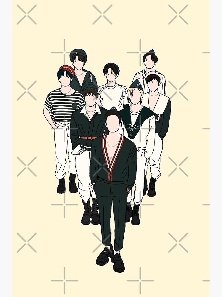 "SKZ CASE 143 MAXIDENT STRAY KIDS fan art" Art Print for Sale by ...