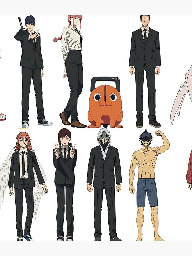 "CHAINSAW MAN MAPPA CONCEPT ART [MAX-RES]" Backpack for Sale by ...