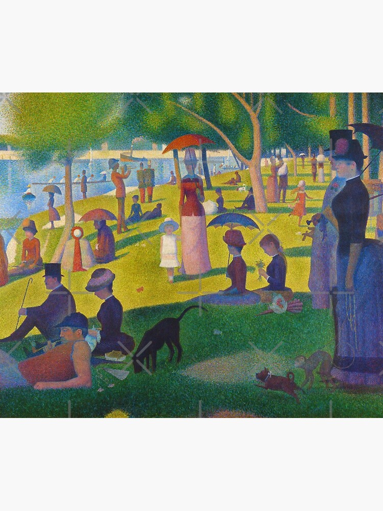 Georges Seurat "A Sunday Afternoon on the Island of La Grande Jatte ...