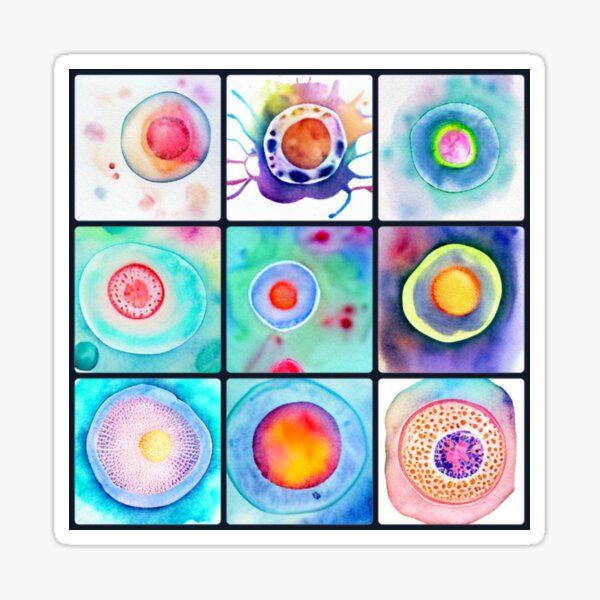 "Stem Cell Pack " Sticker for Sale by CinderPress | Redbubble