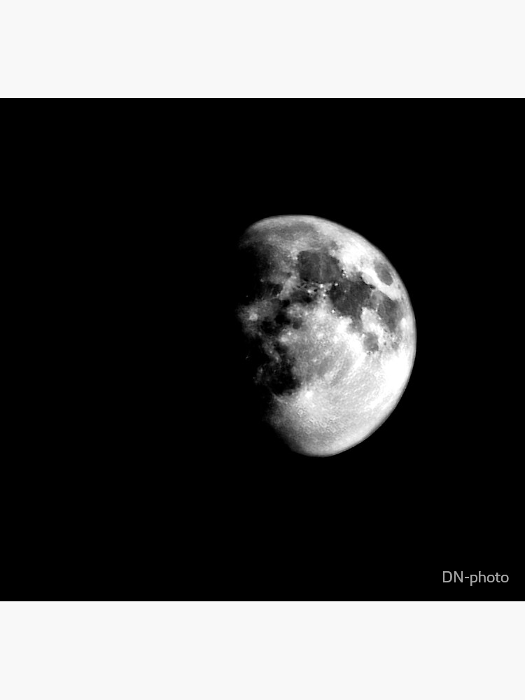 "moon profile" Sticker for Sale by DN-photo | Redbubble