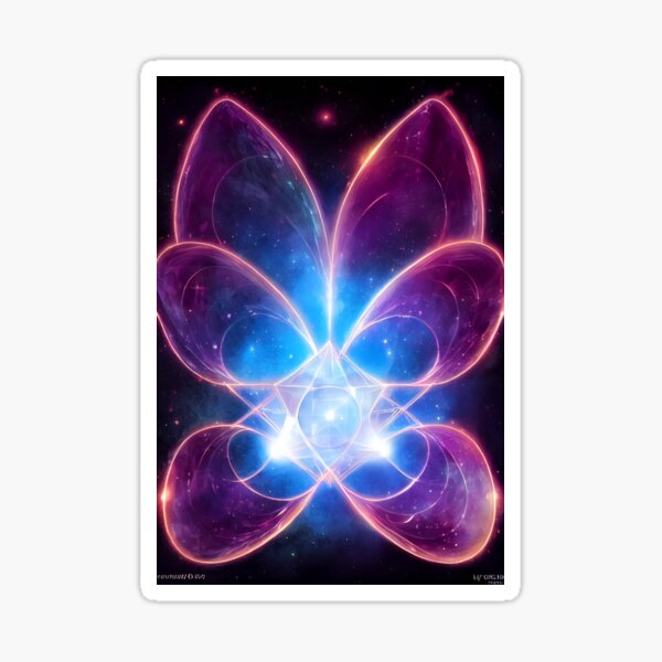 "Six-Pointed Star Anomaly" Sticker for Sale by TheAzureMage | Redbubble
