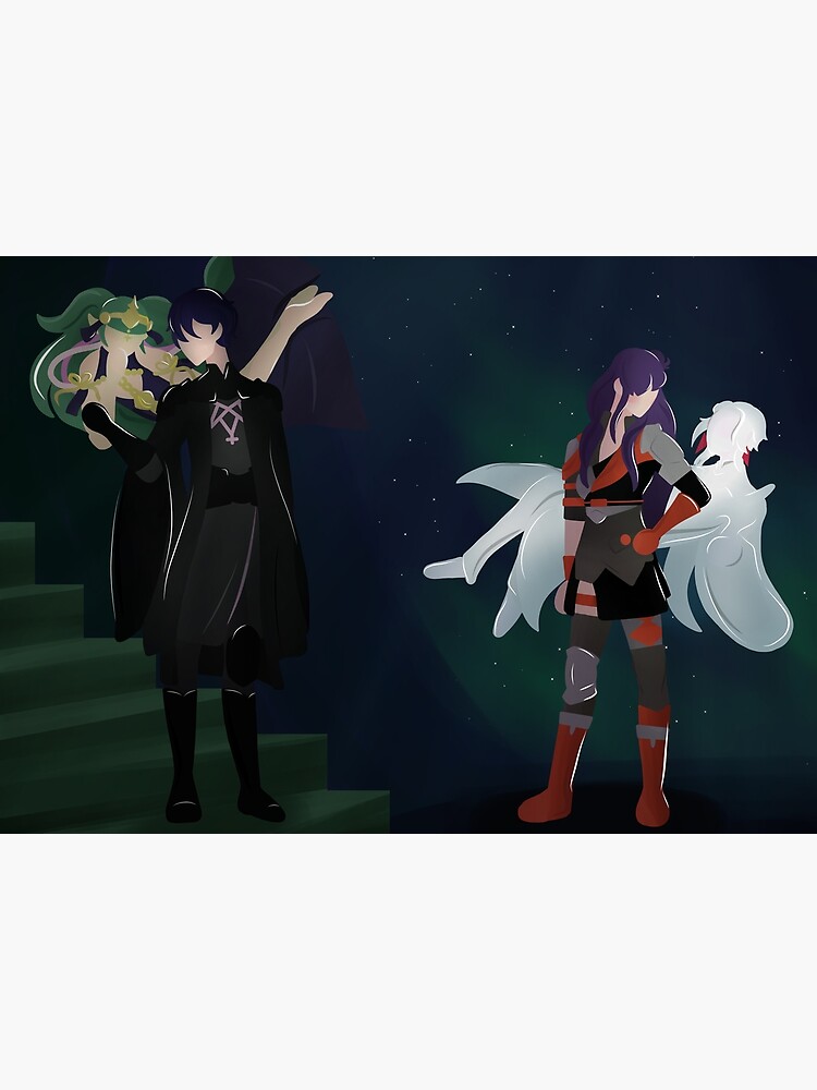 "Fire Emblem Byleth and Shez" Poster for Sale by untitledGenny | Redbubble