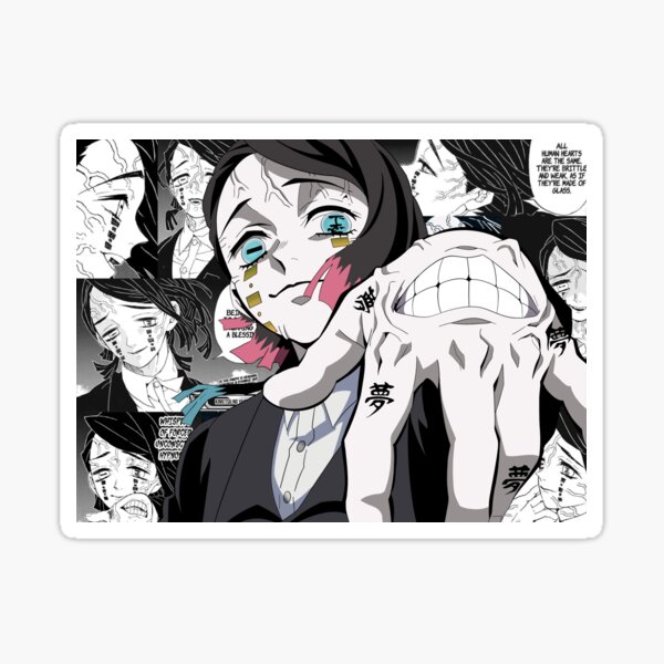 "Demon Enmu" Sticker for Sale by inspiredandink | Redbubble