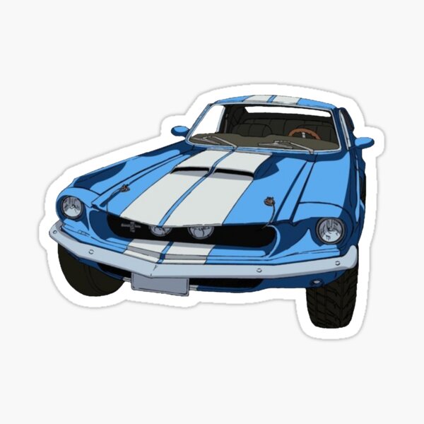 "Gunsmith Cats GT500" Sticker for Sale by bigdog1942 | Redbubble