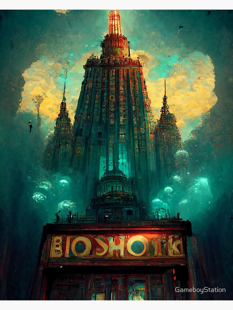 "Bioshock inspired Video Game Art" Poster for Sale by GameboyStation ...