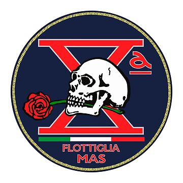 "Xª (Decima) Flottiglia MAS - Rounded Emblem - Clean Style " Kids T ...