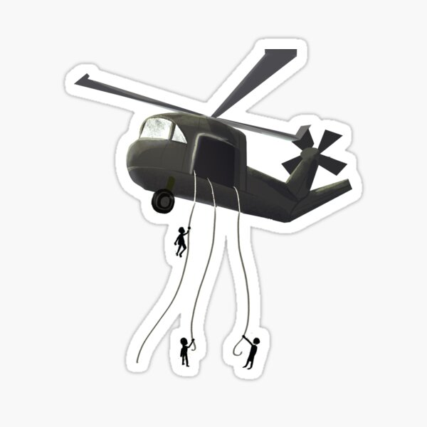 "Air Assault!" Sticker for Sale by jeremyplewis | Redbubble