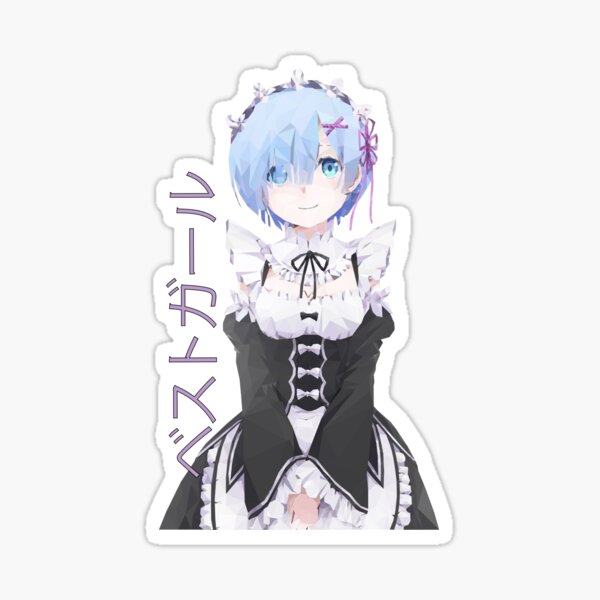 Rem Stickers | Redbubble