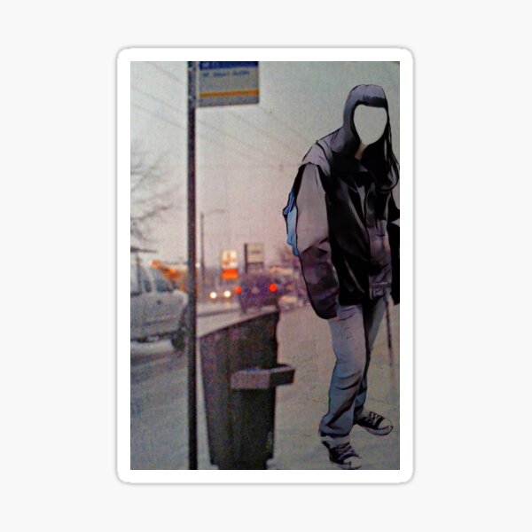 hey, take the bus"" Sticker for Sale by acculturatedego | Redbubble