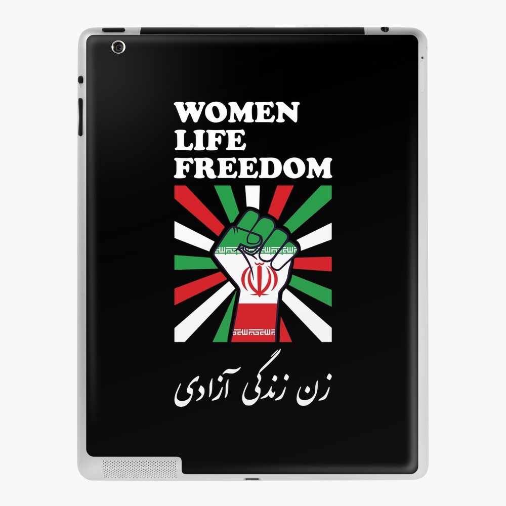Rise With The Women Of Iran Women Life Freedom Mahsa Amini Ipad Case