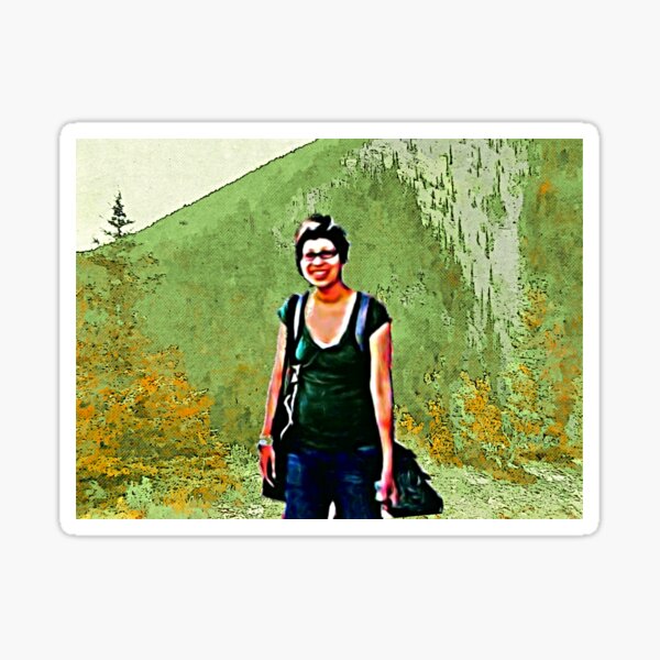 Hike"" Sticker for Sale by acculturatedego | Redbubble