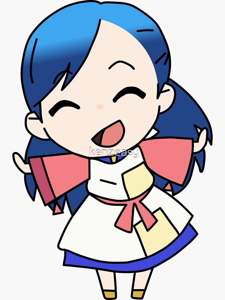 "Myne Is Cute When She's Smiling v2" Sticker by kenzeasy | Redbubble