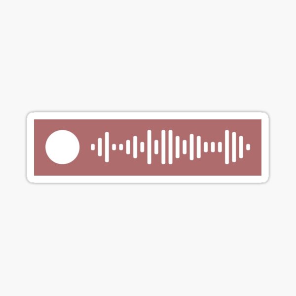 "Them Changes by Thundercat | spotify scan code" Sticker for Sale by ...