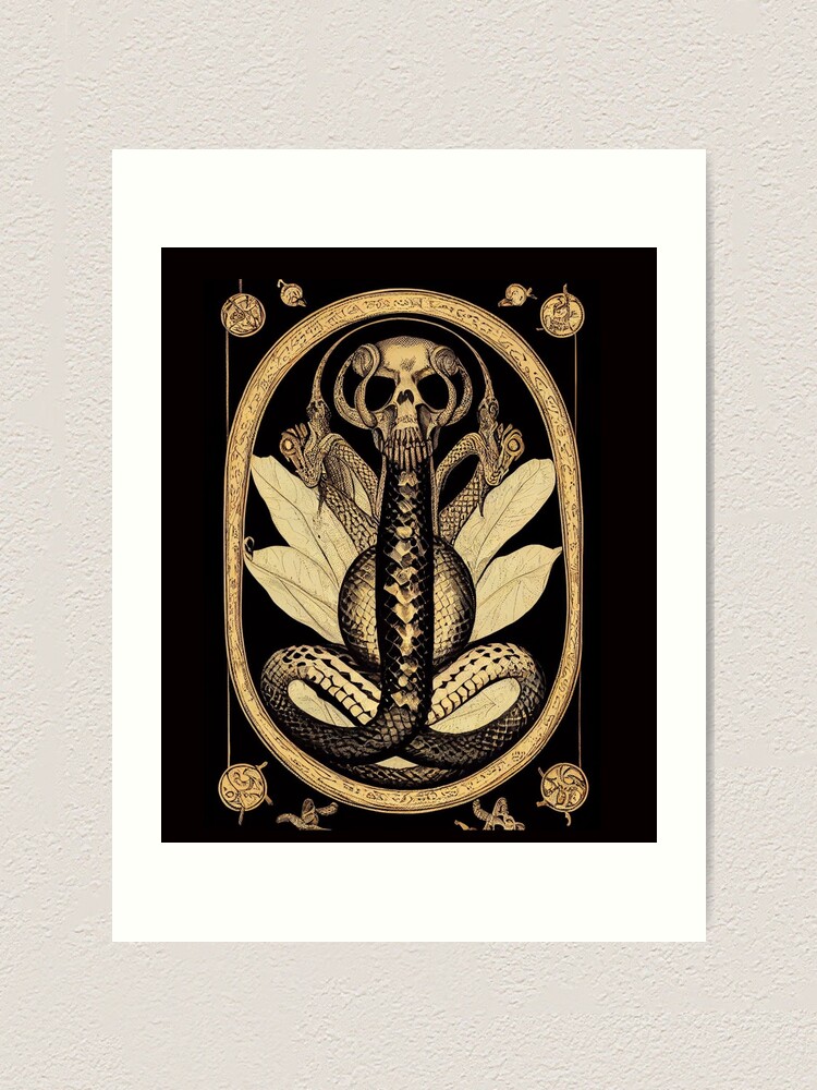 "Skull Snake voodoo skull- - Halloween Skeleton-Halloween,Snake Skull ...