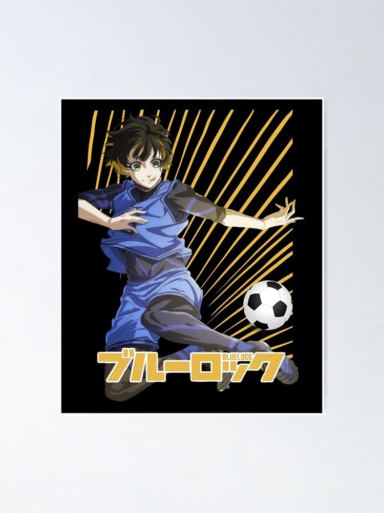 "blue lock Meguru Bachira" Poster for Sale by Sarkitawo | Redbubble
