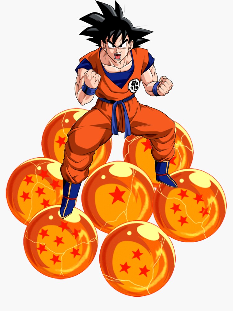 "Dragon ball z" Sticker for Sale by Beeyondvisuals | Redbubble