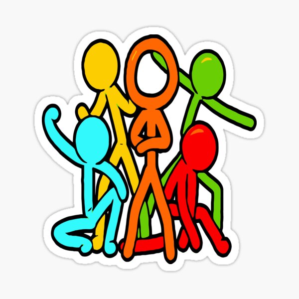 "Alan becker " Sticker for Sale by Teektok | Redbubble